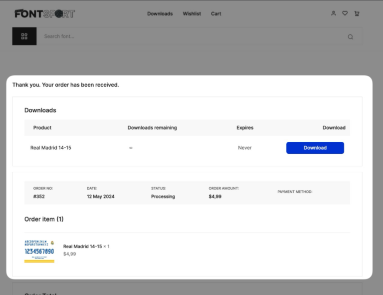 Olympique de Marseille 125th Font Kit (Special Edition)