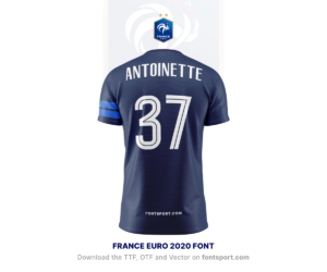 FRANCE EURO 2020 FONT - Download high quality font with OTF, TTF, and ...