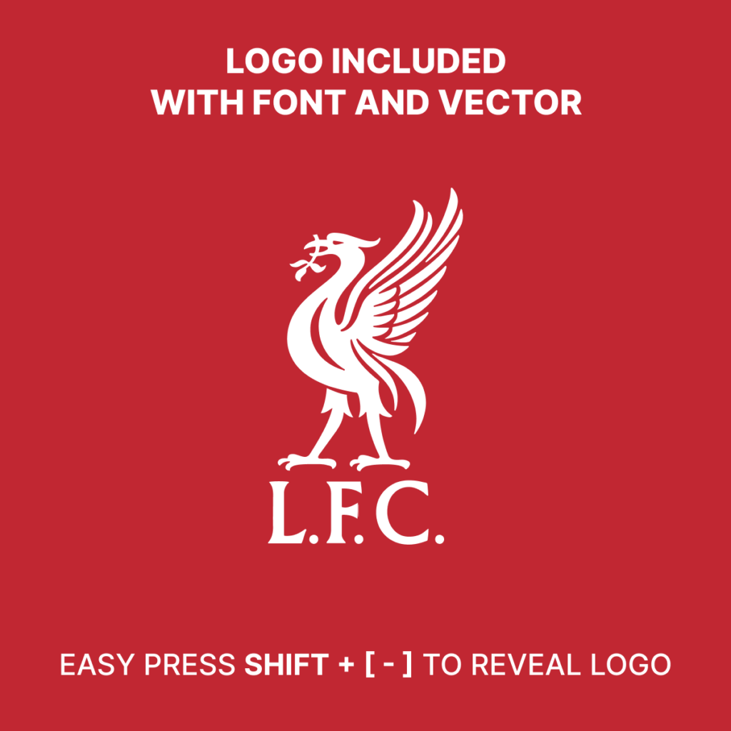 LIVERPOOL 2024/2025 FONT - High Quality Font
