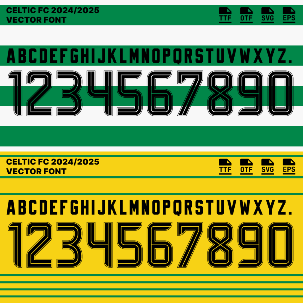 Arsenal FC Font Kit – 2025/2026 (Newest)