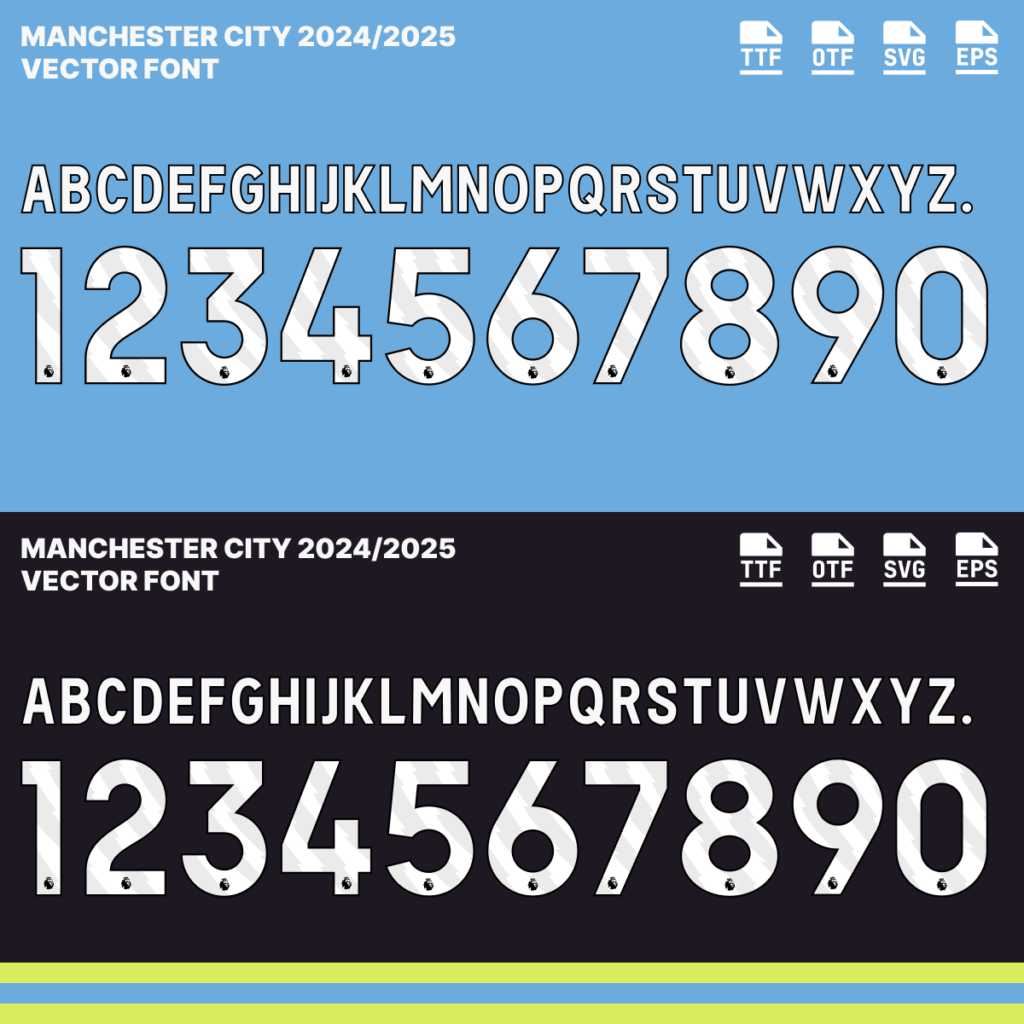 Arsenal FC Font Kit – 2025/2026 (Newest)